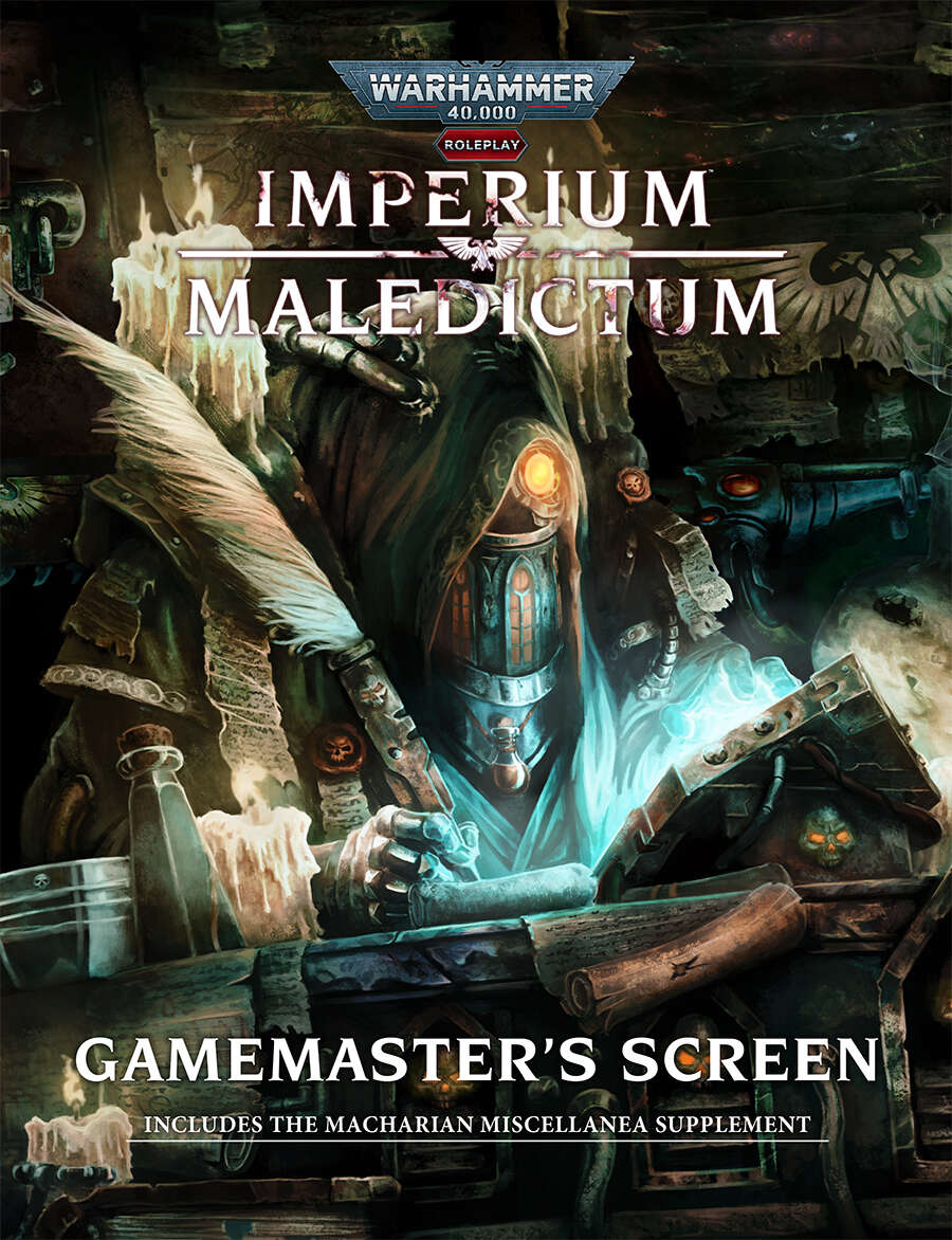 Warhammer 40K Roleplay: Imperium Maledictum Gamemaster's Screen - 5D ...