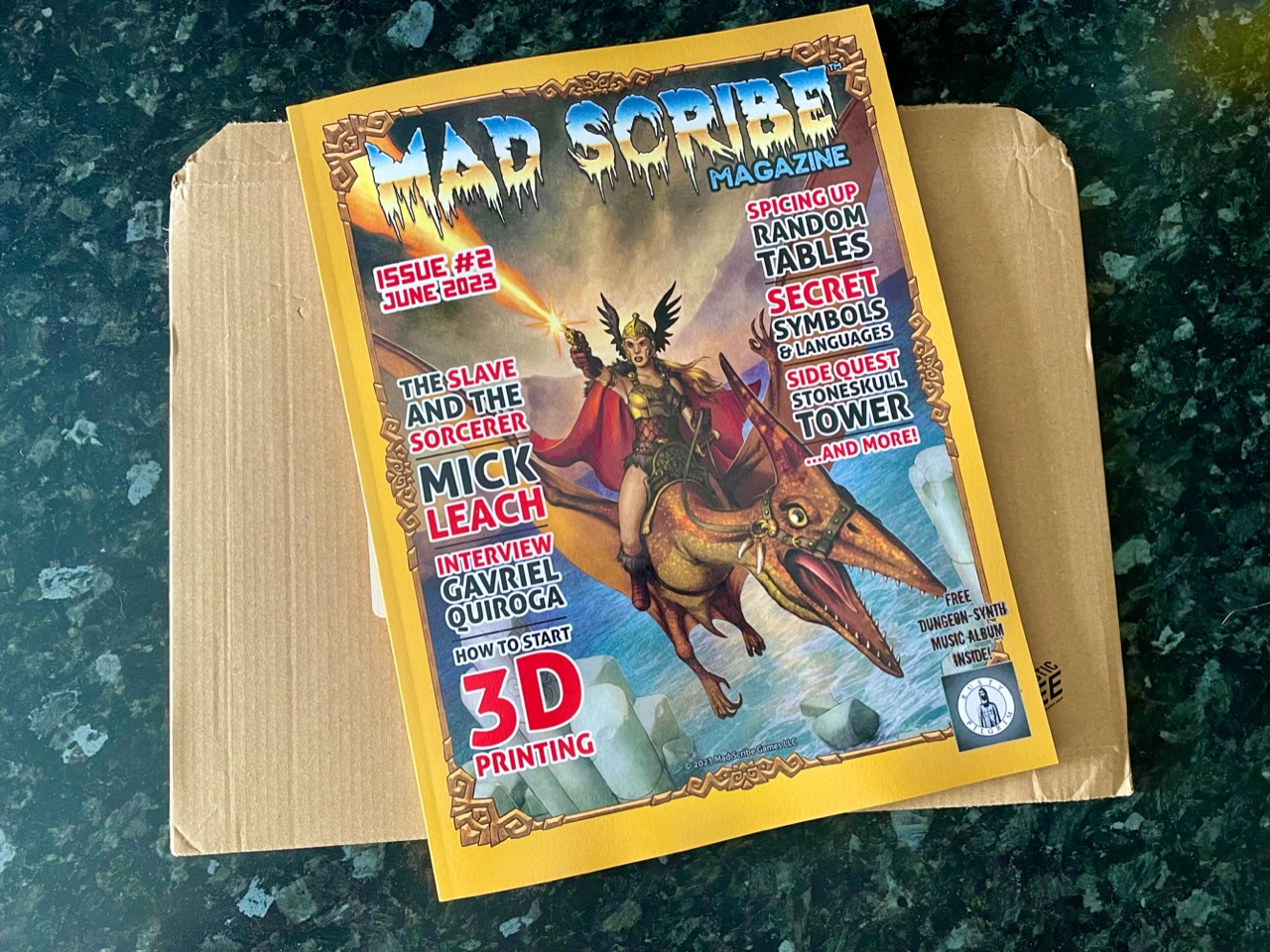 Mad Scribe Magazine issue #2